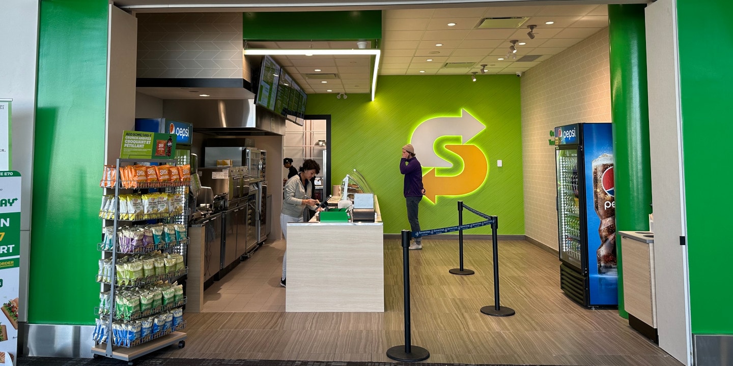 Subway Subs at Pearson Airport - Terminal 1 - After Security | Pearson ...