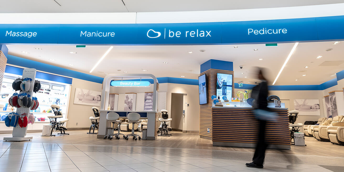 Be Relax Spa - Toronto Airport Massage and Spa Services in Terminal 3 ...