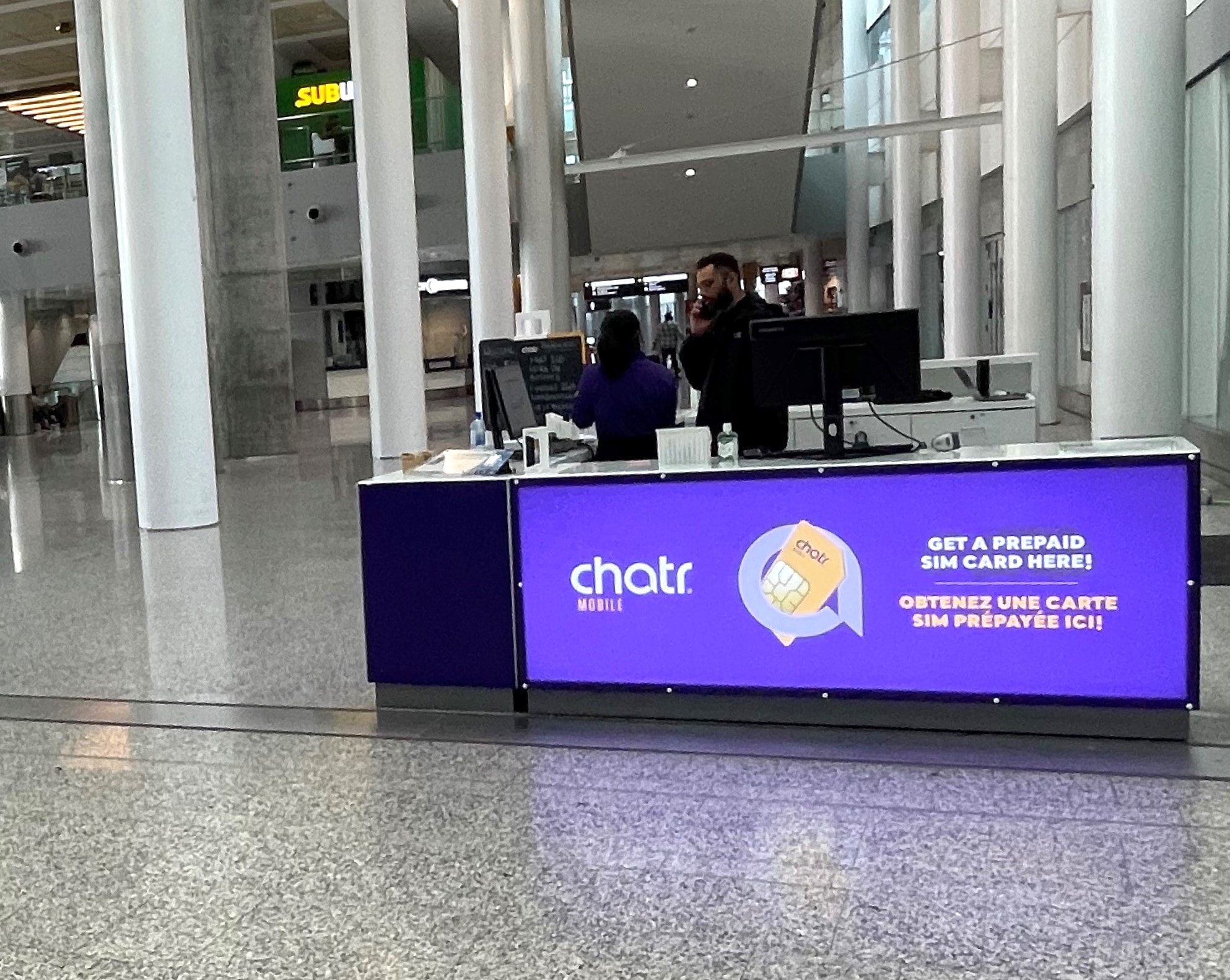 chatr Mobile | Pearson Airport