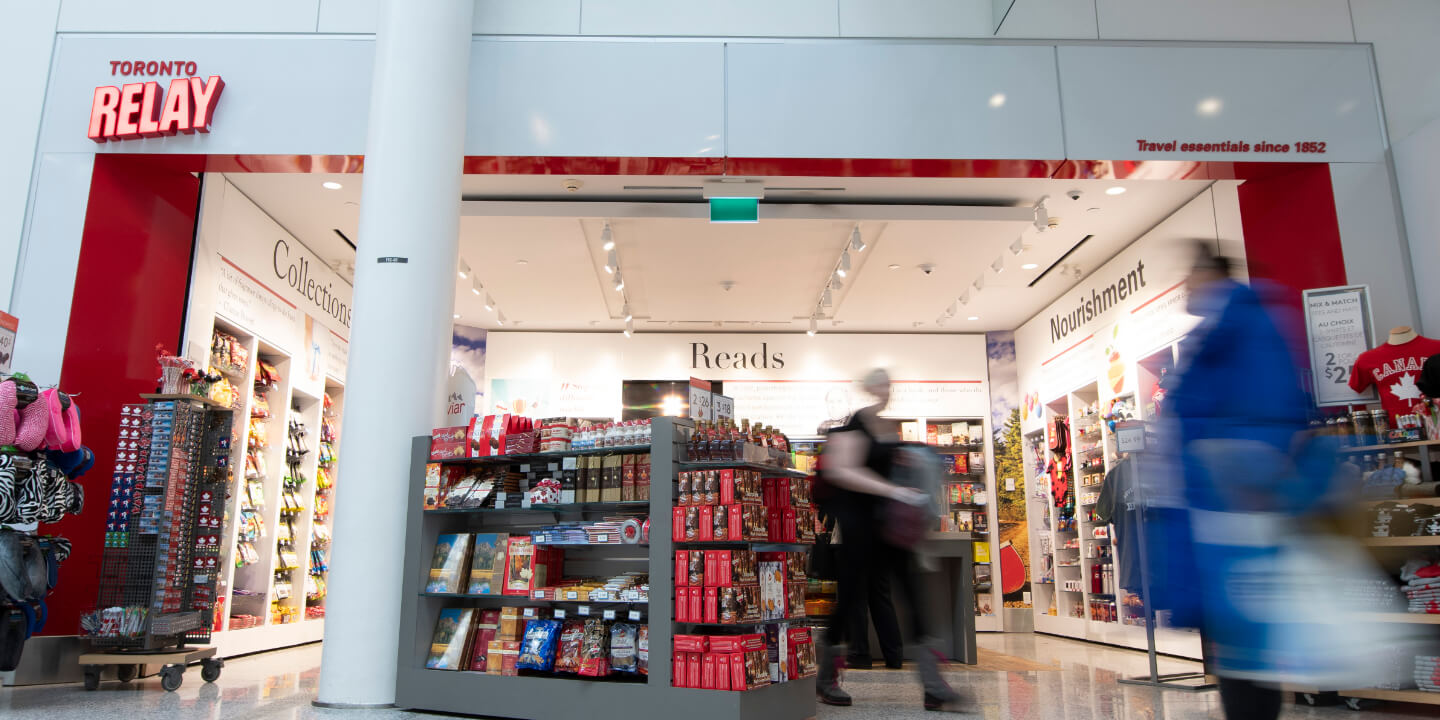 Relay - Pearson Airport Terminal 1 – After security (USA) – Near Gate ...