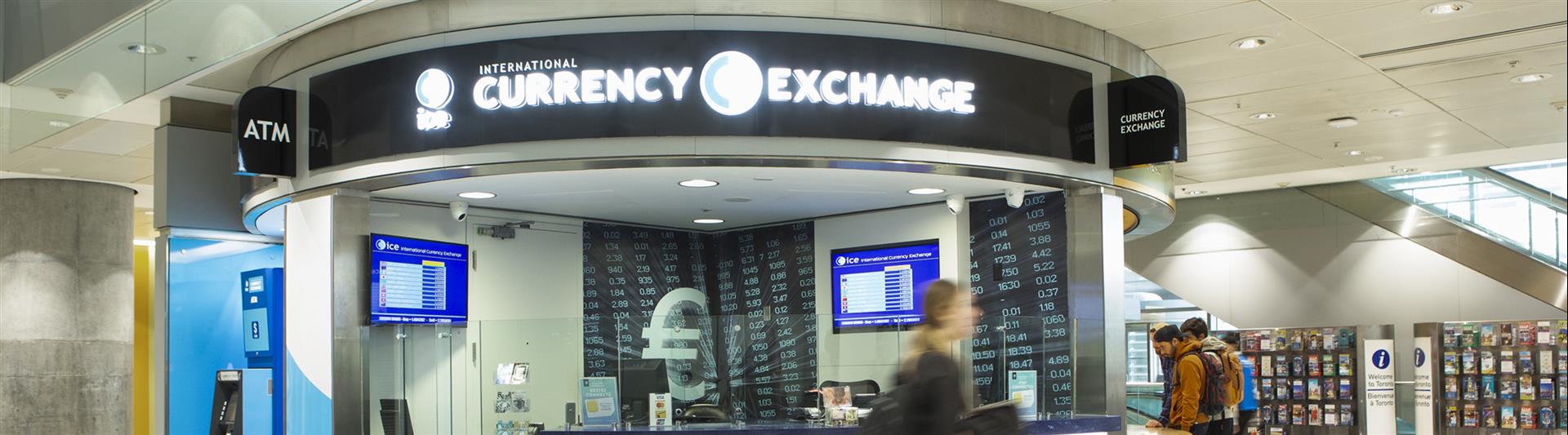 Pearson Currency Exchange Toronto - Terminal 1 - Before Security ...